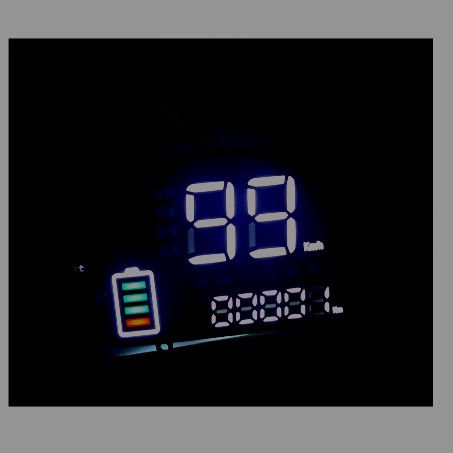 Speed meter digital display LED PCB board for Electric scooter | Motor Kit